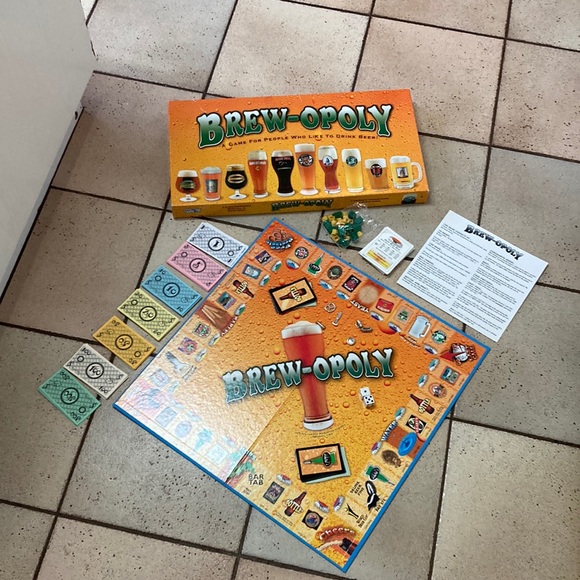 monopoly | Games | Brew O Poly Board Game In Excellent Condition | Poshmark